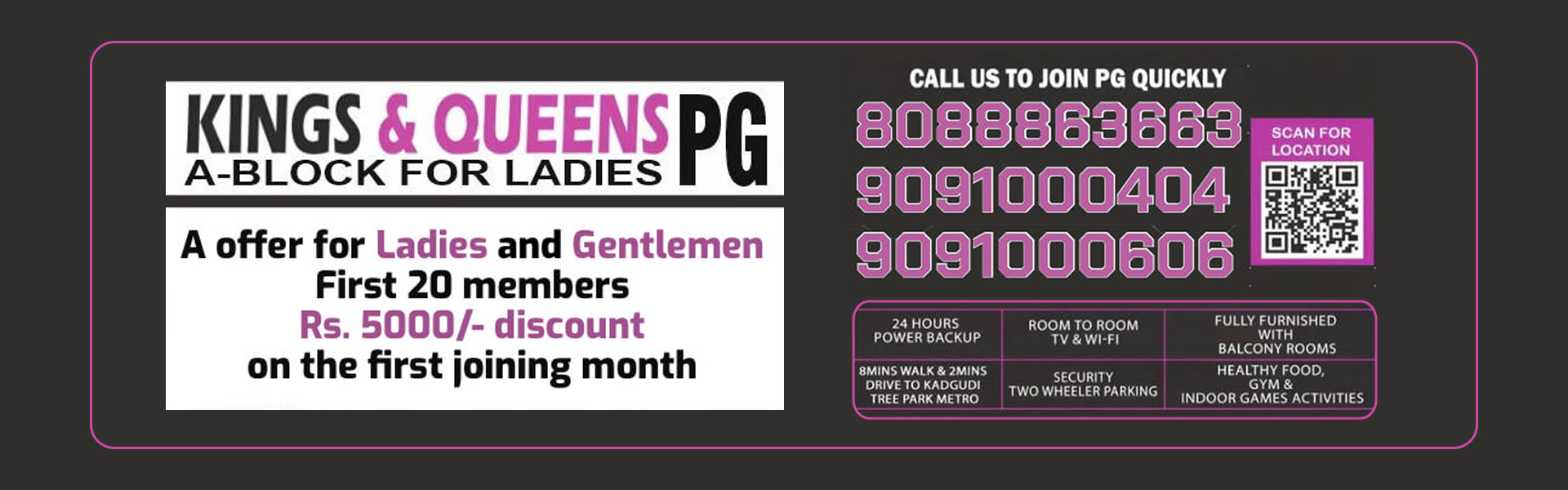 Best PG in Whitefield | Bangalore – Kings & Queens